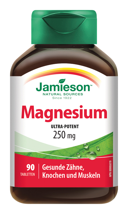 Jamieson Magnesium 250 mg 90 Tbl. | Jamieson